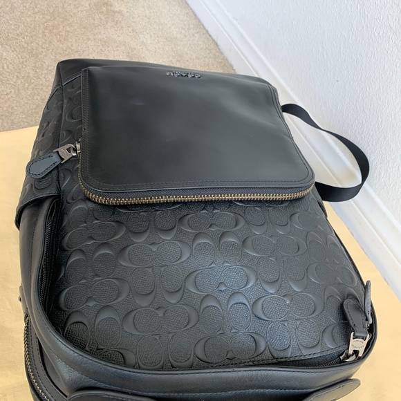 Coach | Bags | 60 Nwt Coach Graham Signature Leather Backpack | Poshmark